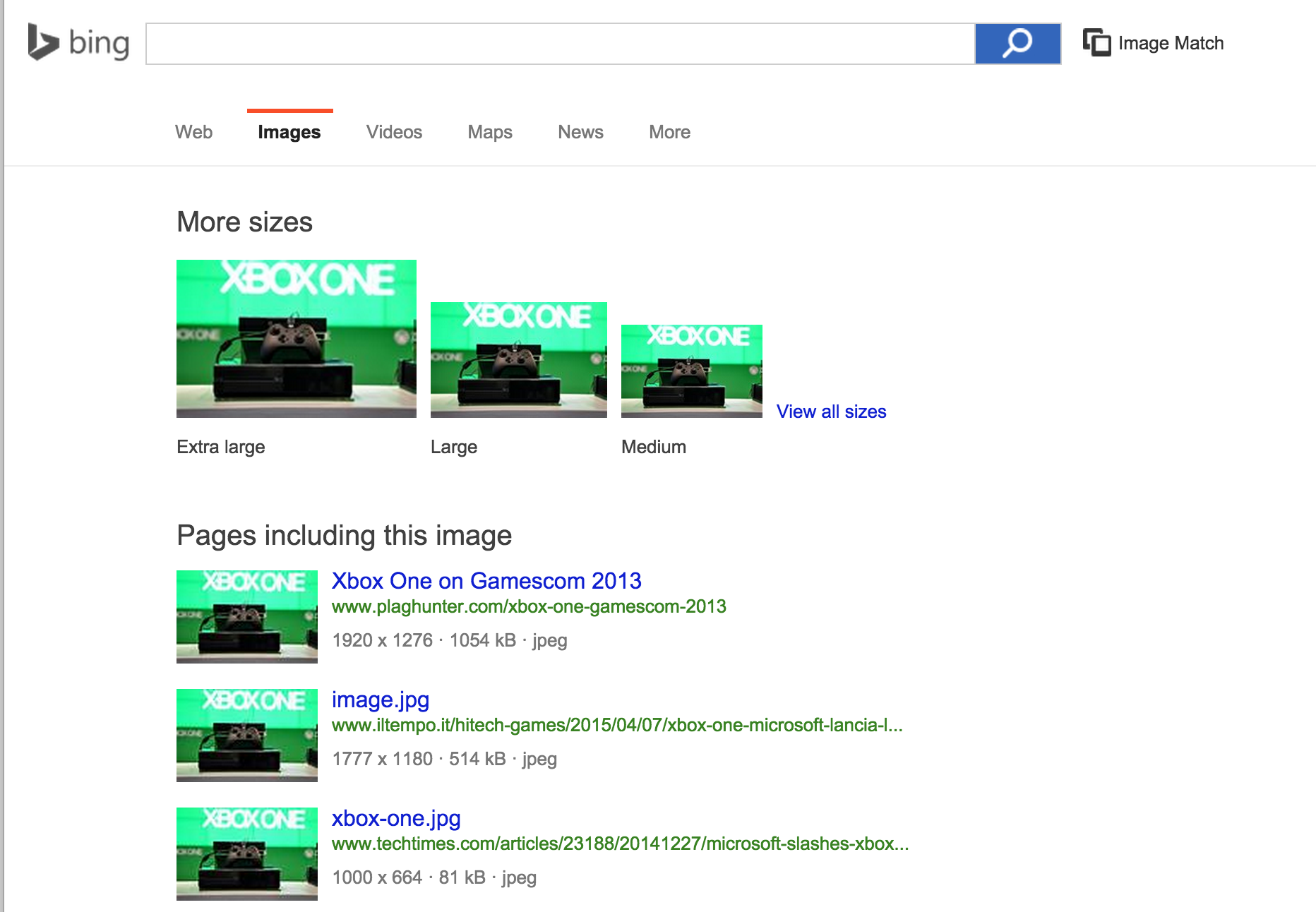Ergebnisse von Bing Image Match jetzt in Plaghunter verfügbar ...